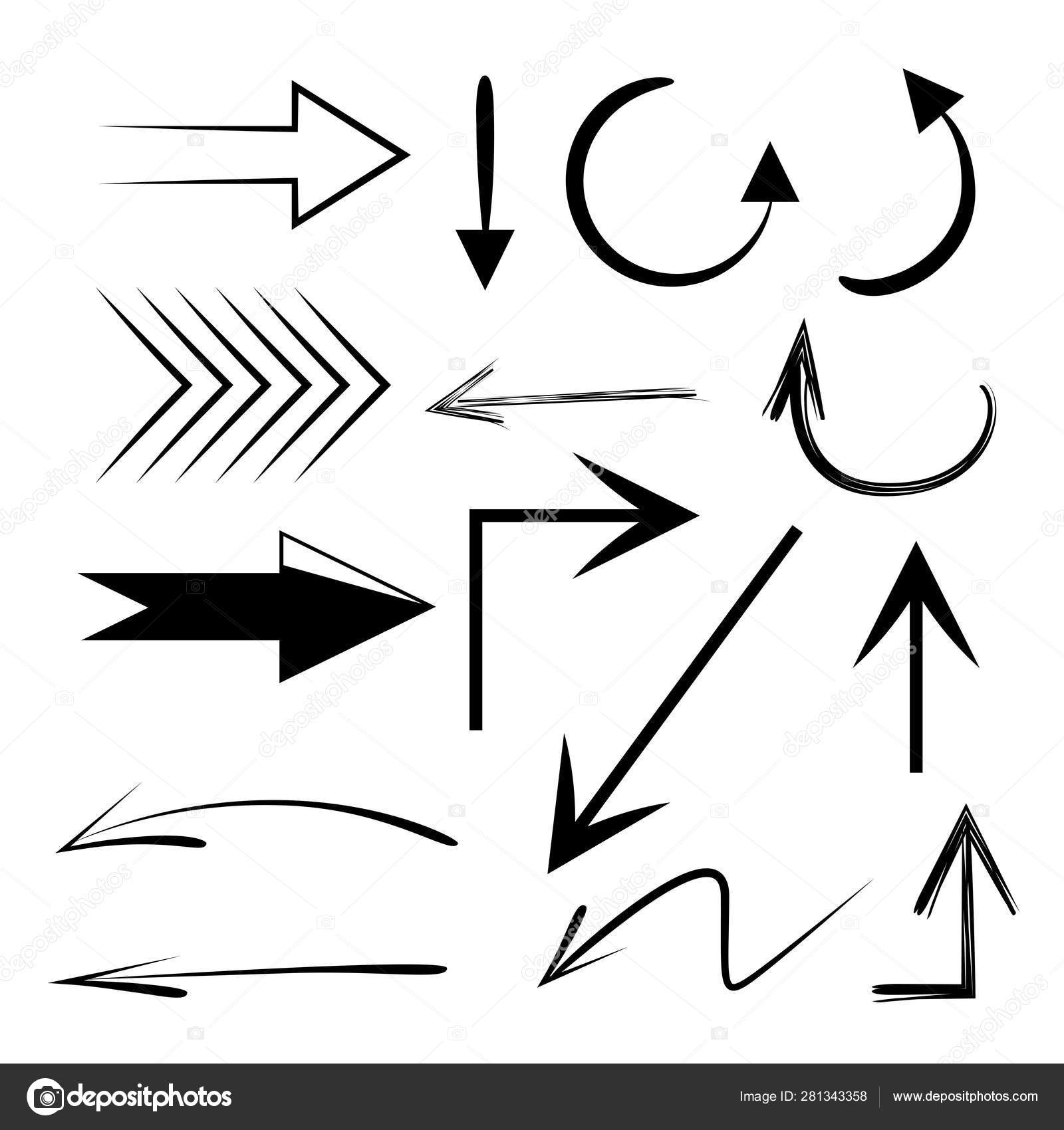 Vector Illustration Arrows Stock Vector Image By ©loopang 281343358