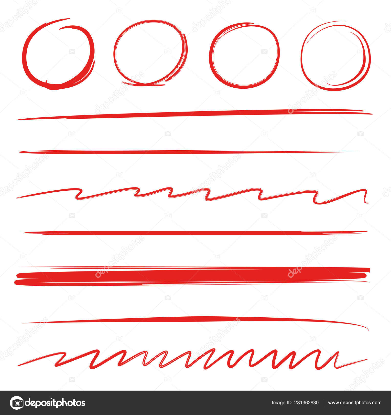 Roter Kreismarker Png