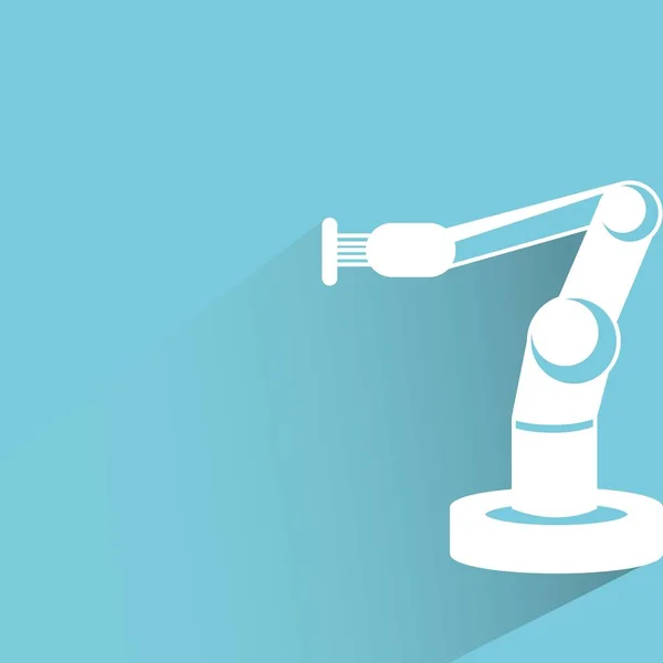 Robotic Arm Icon Vector Illustration Stock Vector by ©loopang 281329334