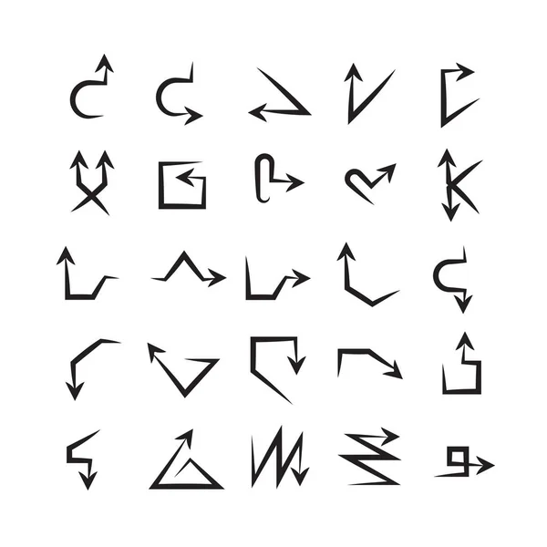 Vector set of 24 arrows Stock Vector Image by ©nikiteev #38716347