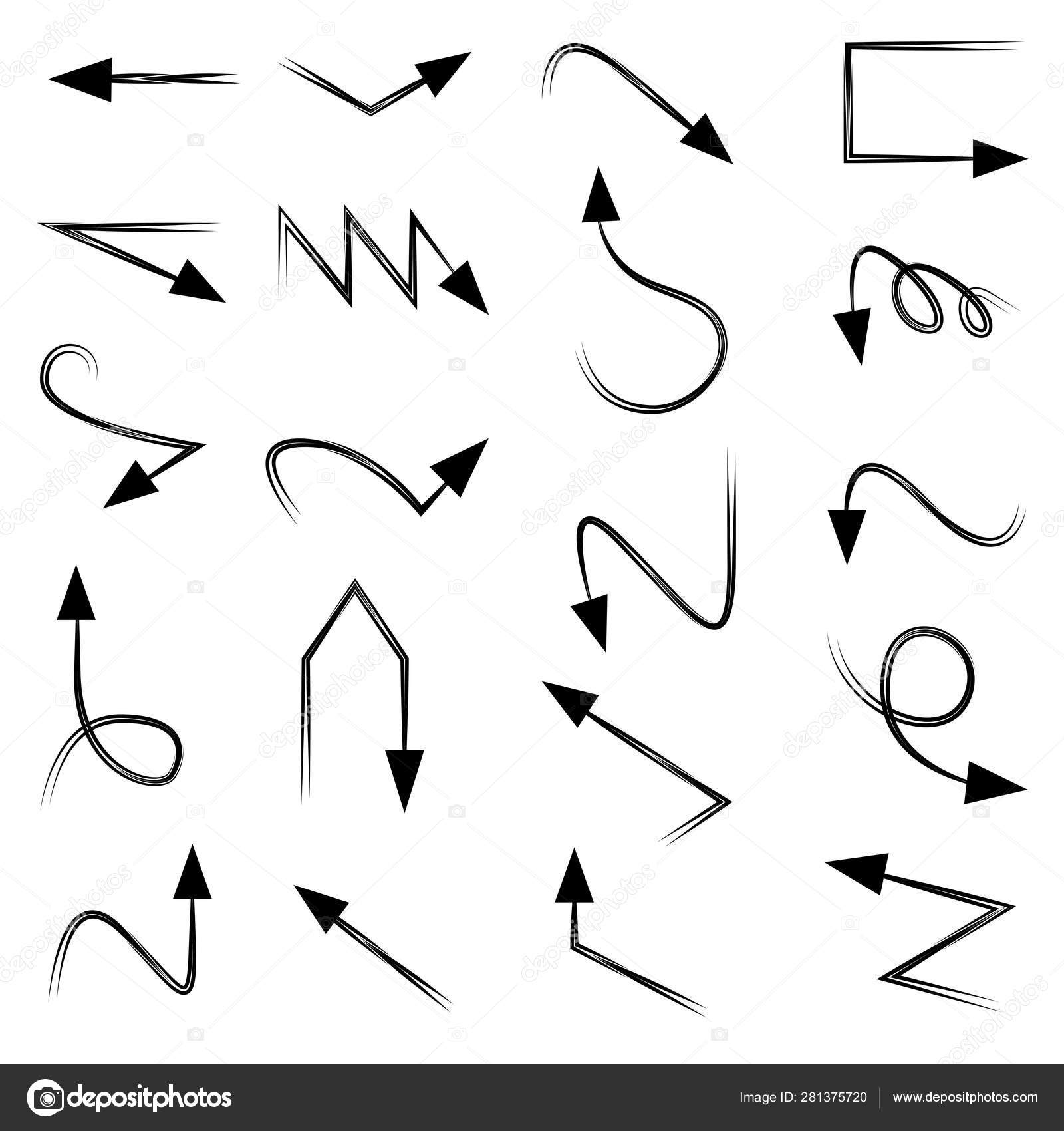 Vector Illustration Arrows Stock Vector by ©loopang 281375720