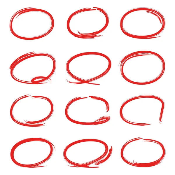 Red marker circle Vector Art Stock Images | Depositphotos