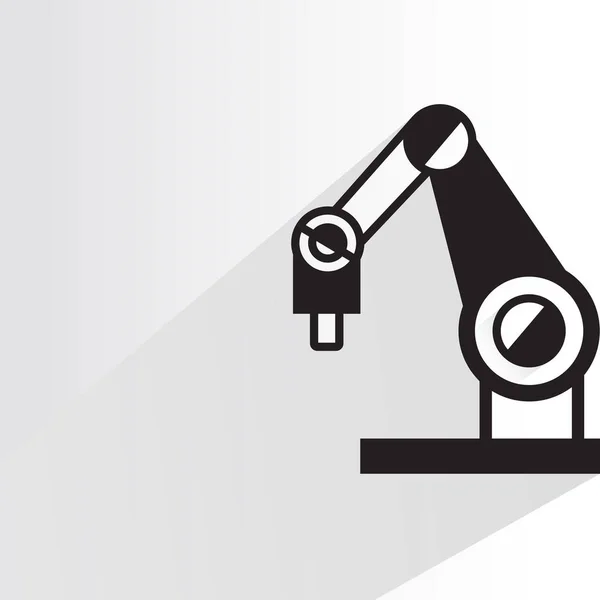 Robotic Arm Icon Vector Illustration Stock Vector by ©loopang 281329334