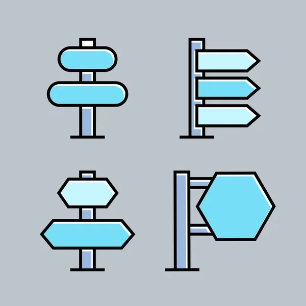 Vector Illustration Signs Icons Set Stock Vector By ©loopang 283908176