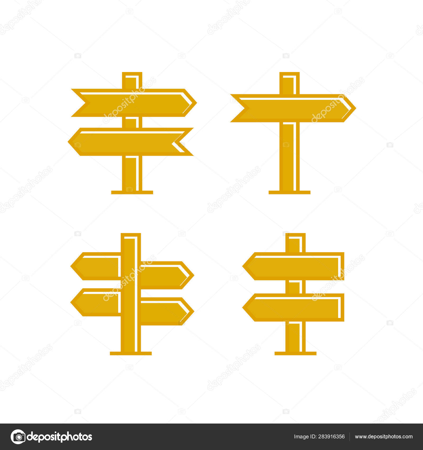 Vector Illustration Signs Stock Vector by ©loopang #283916356