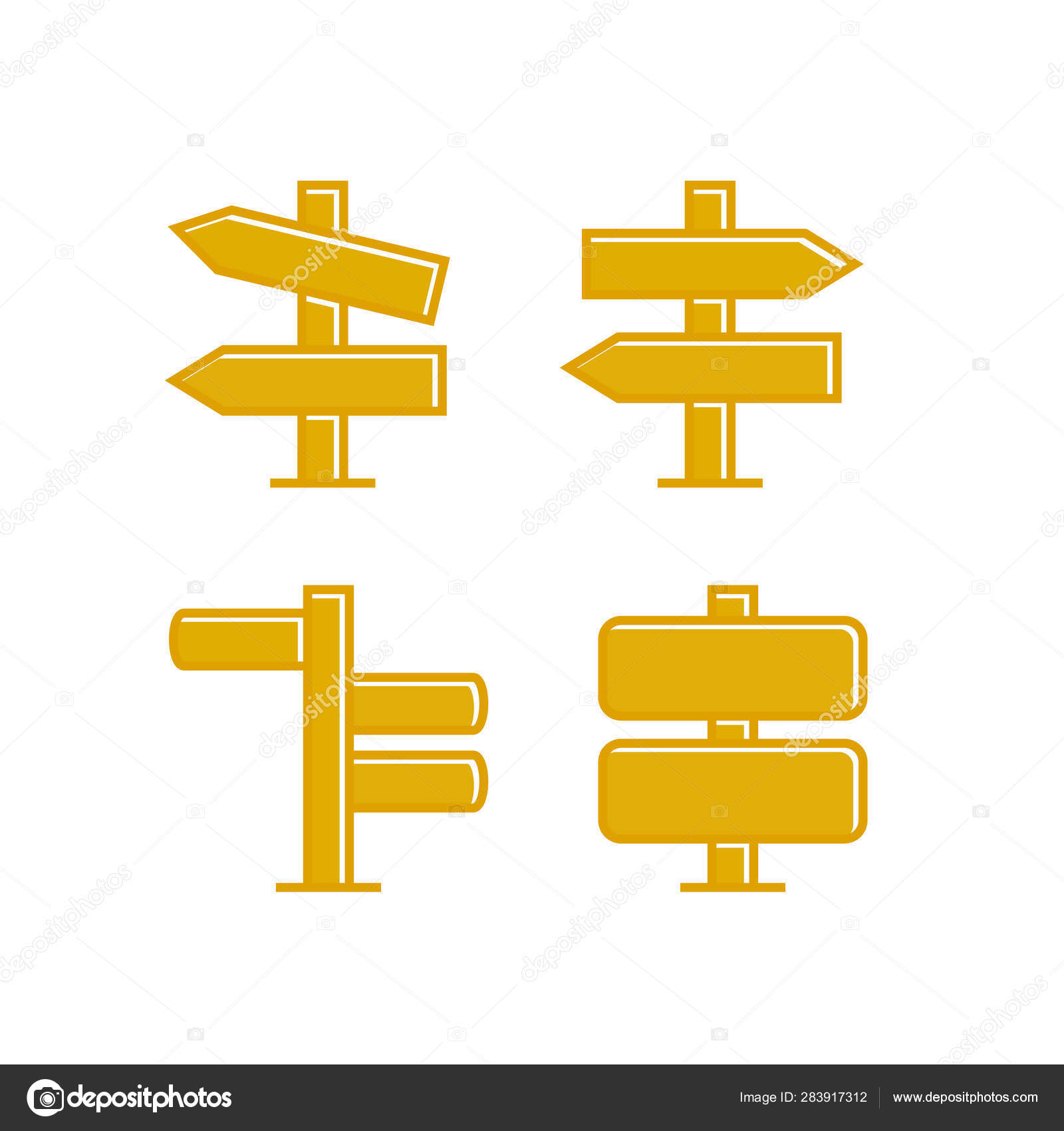 Vector Illustration Signs Stock Vector by ©loopang 283917312