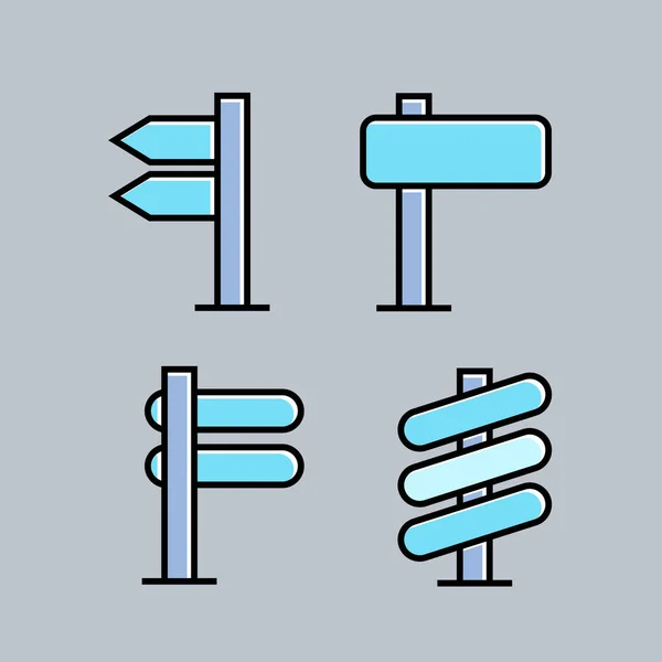 Vector Illustration Signs Icons Set Stock Vector by ©loopang 283908176