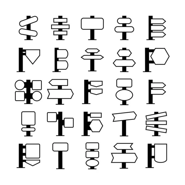 Vector Illustration Signs Icons Set Stock Vector by ©loopang 283953452