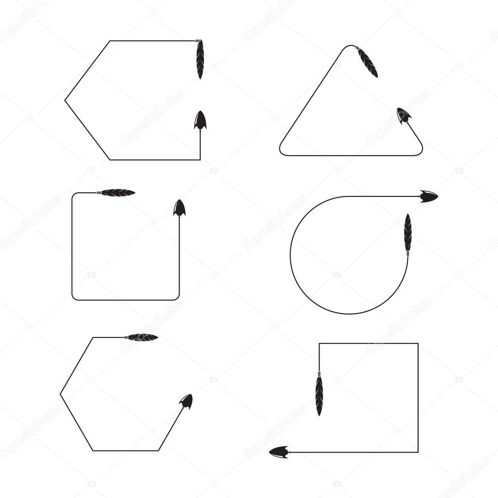 Ilustraci n vectorial de flechas 2024