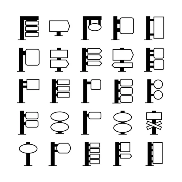 Vector Illustration Signs Icons Set Stock Vector by ©loopang 283953452