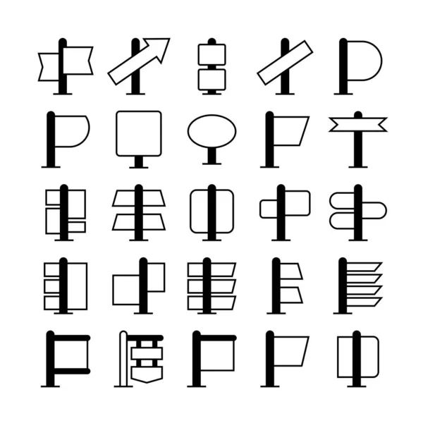 Vector Illustration Signs Icons Set Stock Vector by ©loopang 283903894