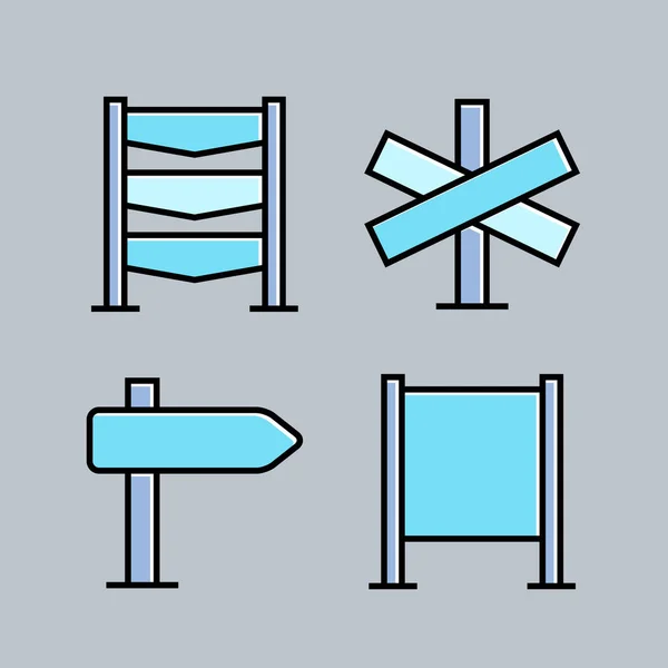 Vector Illustration Signs Icons Set Stock Vector by ©loopang 283908176