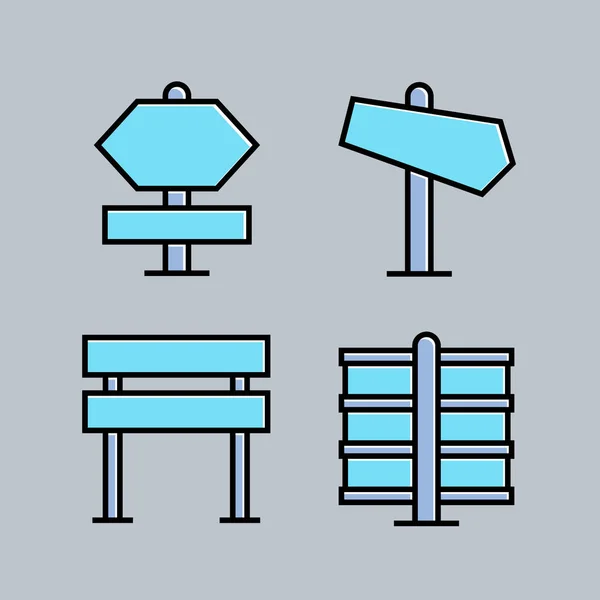 Vector Illustration Signs Icons Set Stock Vector Image by ©loopang ...