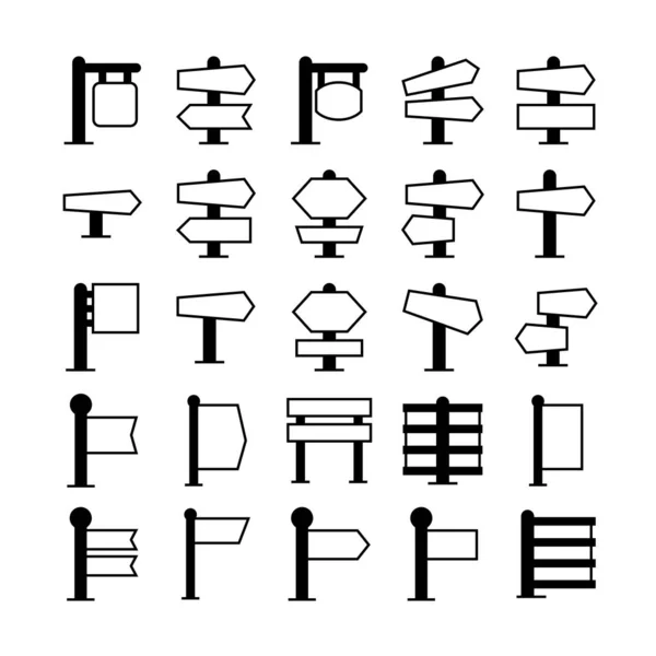 Vector Illustration Signs Icons Set Stock Vector by ©loopang 283903894