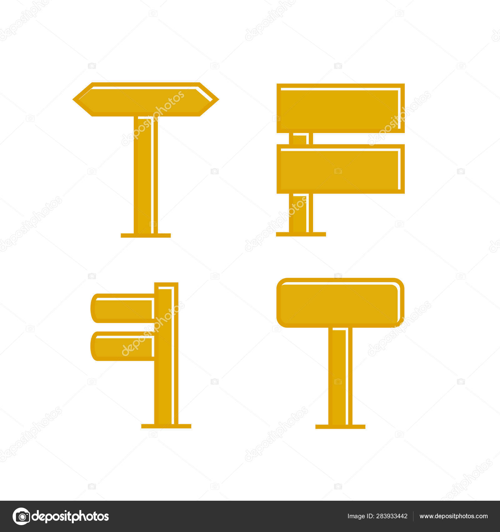 Vector Illustration Signs Stock Vector Image by ©loopang #283933442