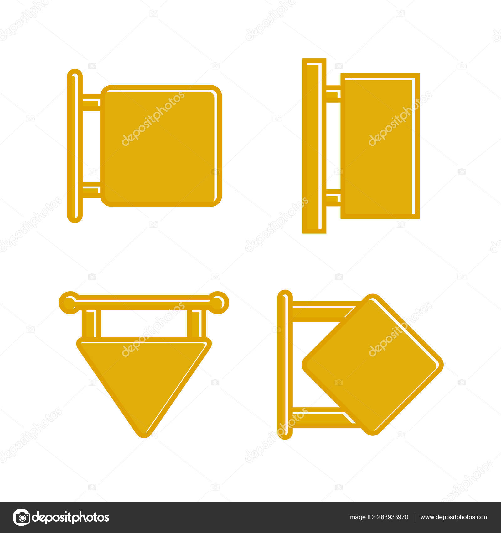 Vector Illustration Signs Stock Vector by ©loopang 283933970