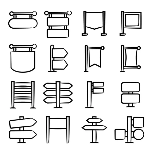Vector Illustration Signs Icons Set Stock Vector Image by ©loopang ...