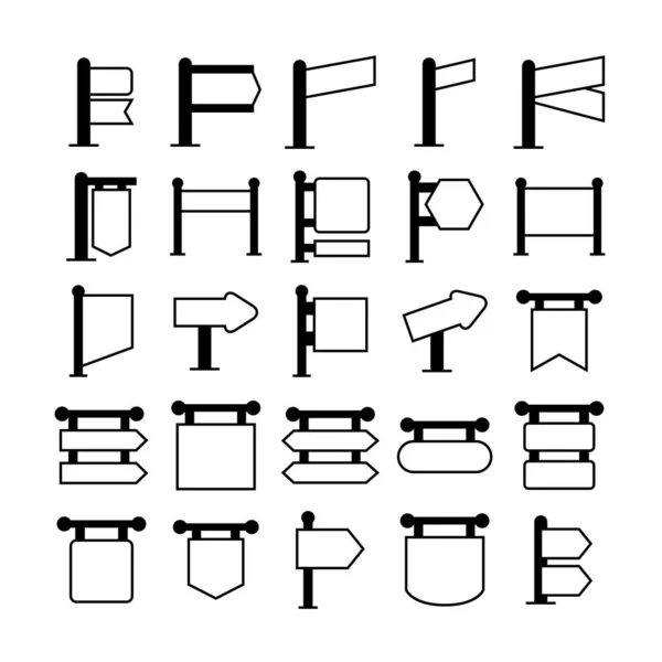 Vector Illustration Signs Icons Set Stock Vector by ©loopang 283953452