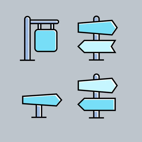 Vector Illustration Signs Icons Set Stock Vector by ©loopang 283918168