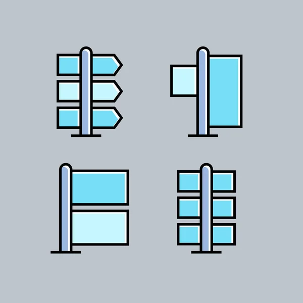 Vector Illustration Signs Icons Set Stock Vector by ©loopang 283918168