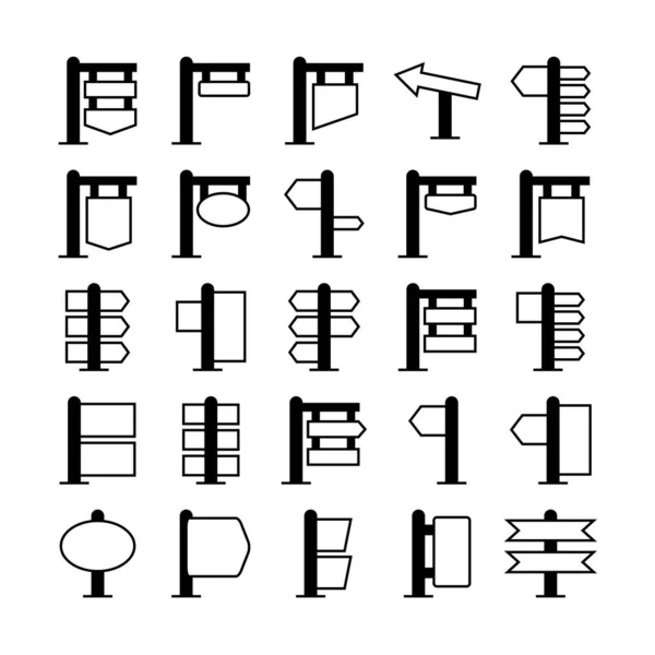 Vector Illustration Signs Icons Set Stock Vector by ©loopang 283903894