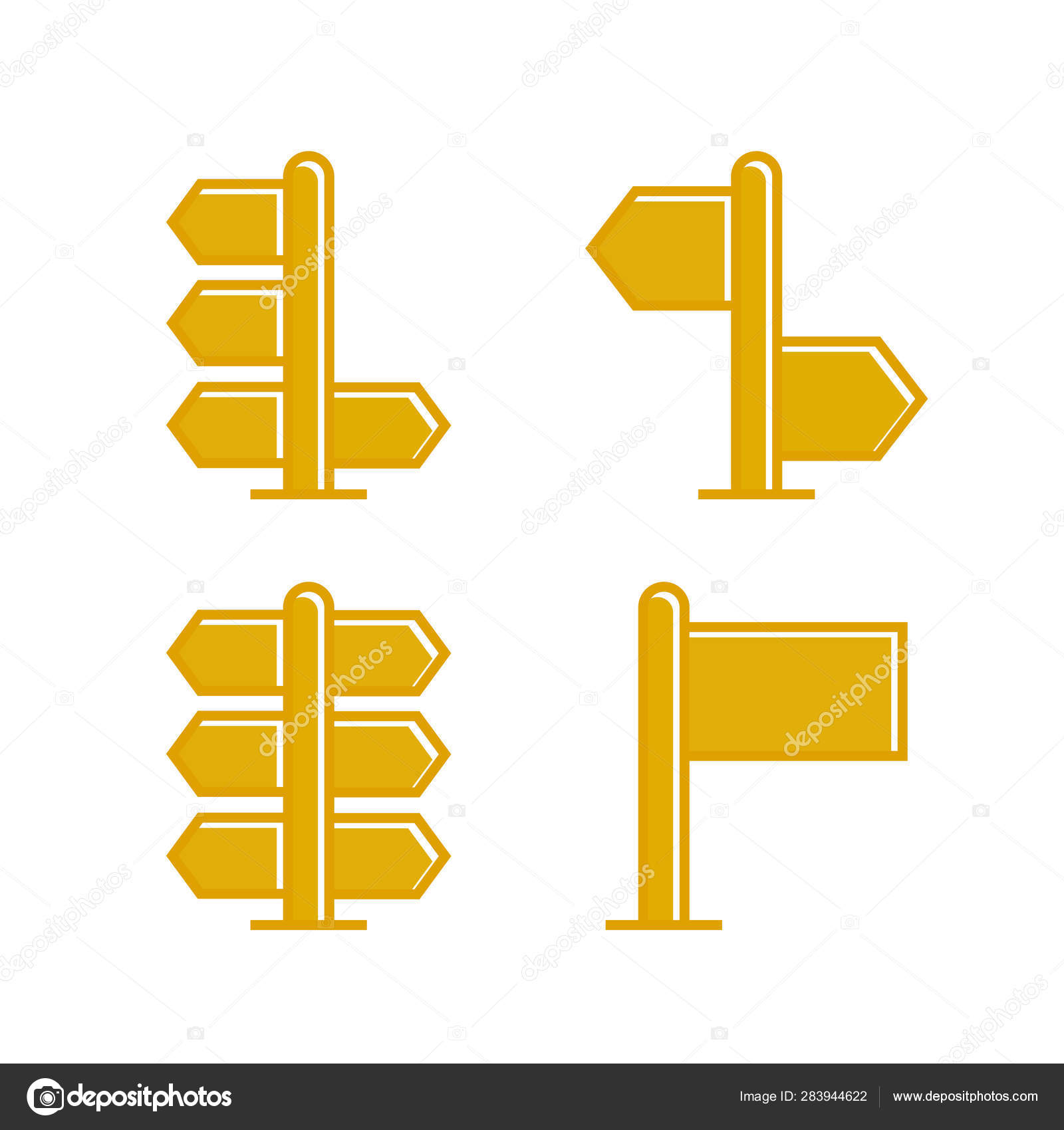 Vector Illustration Signs Stock Vector by ©loopang 283944622