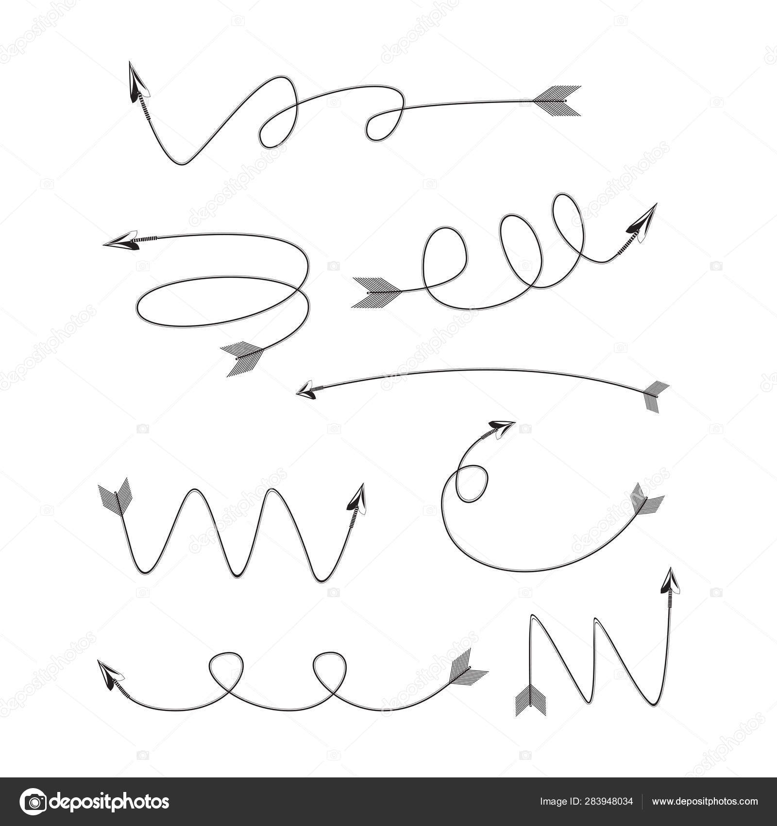 Vector Illustration Arrows Stock Vector by ©loopang 283948034