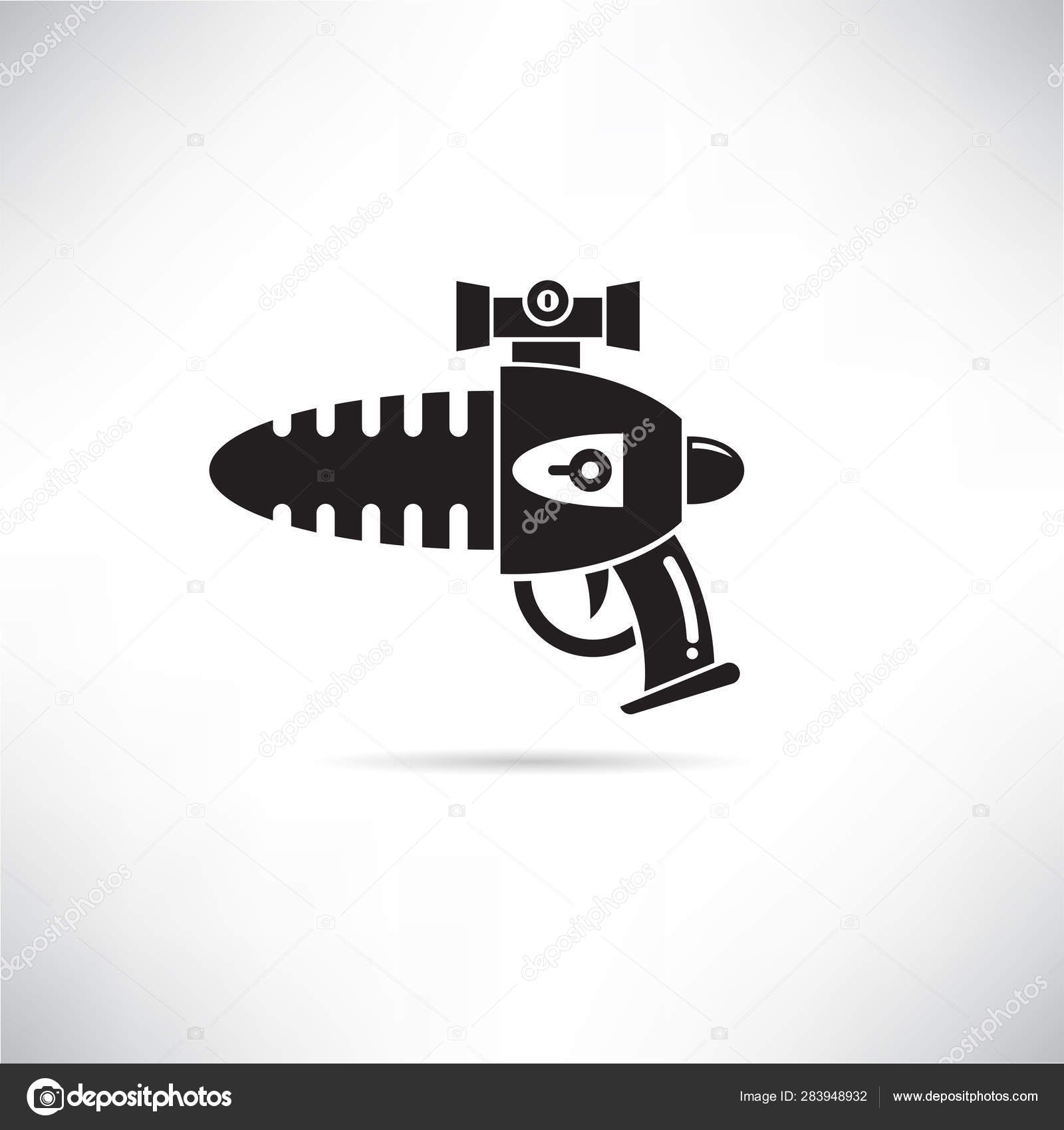 Vector Illustration Gun Stock Vector Image by ©loopang #283948932