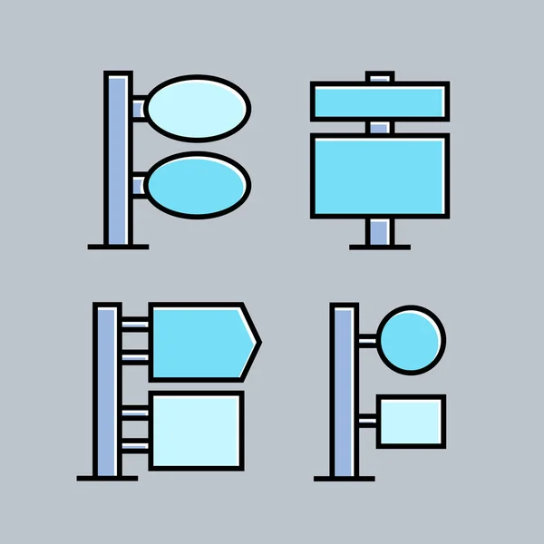 Vector Illustration Signs Icons Set Stock Vector by ©loopang 283908176