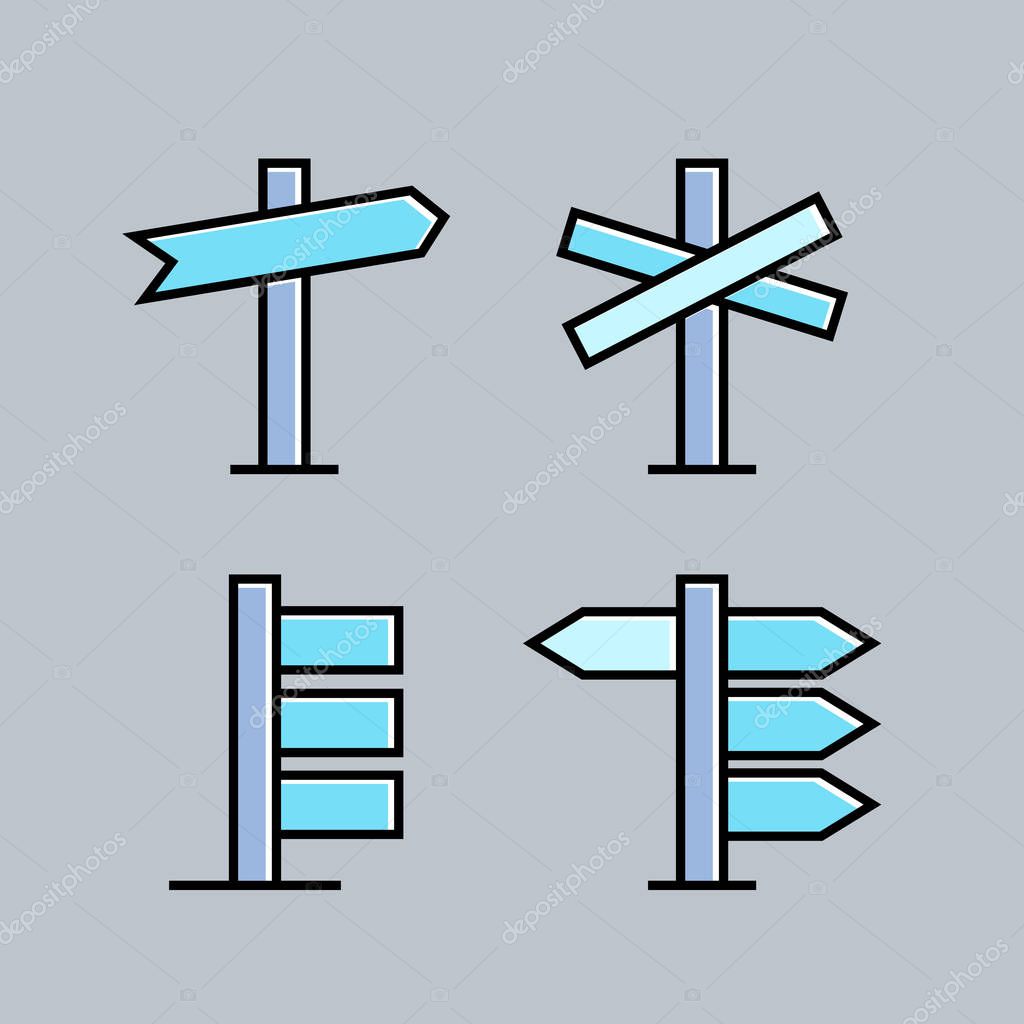 vector ilustración de signos iconos conjunto 2022