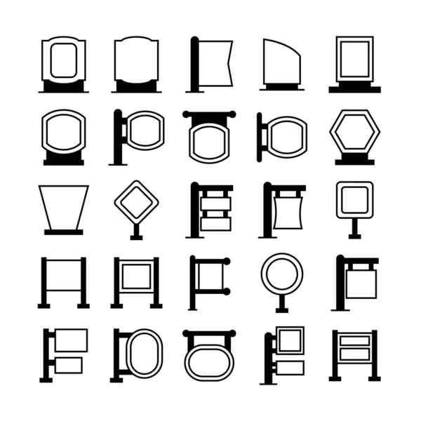 Vector Illustration Signs Icons Set Stock Vector by ©loopang 283952520