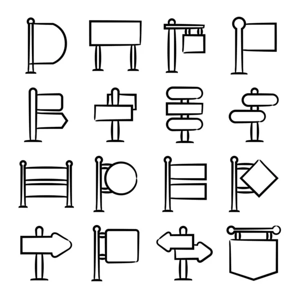 Vector Illustration Signs Icons Set Stock Vector Image by ©loopang ...