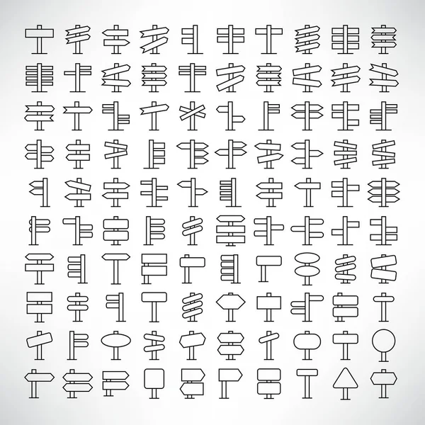 Vector Illustration Signs Icons Set Stock Vector by ©loopang 283903894