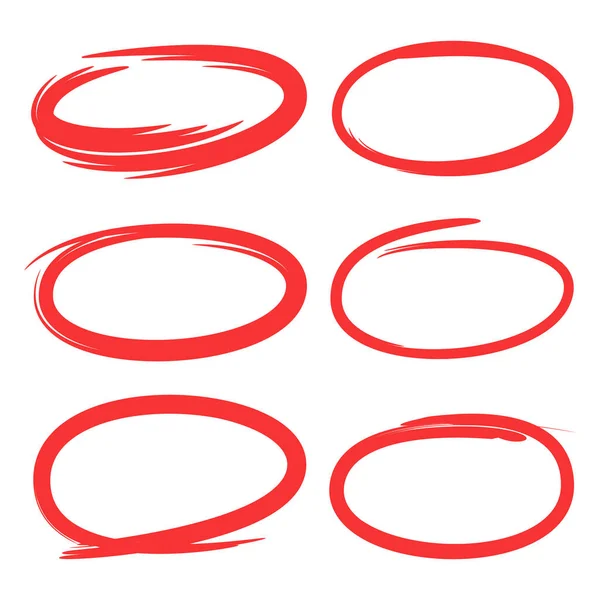 Red marker circle Vector Art Stock Images | Depositphotos