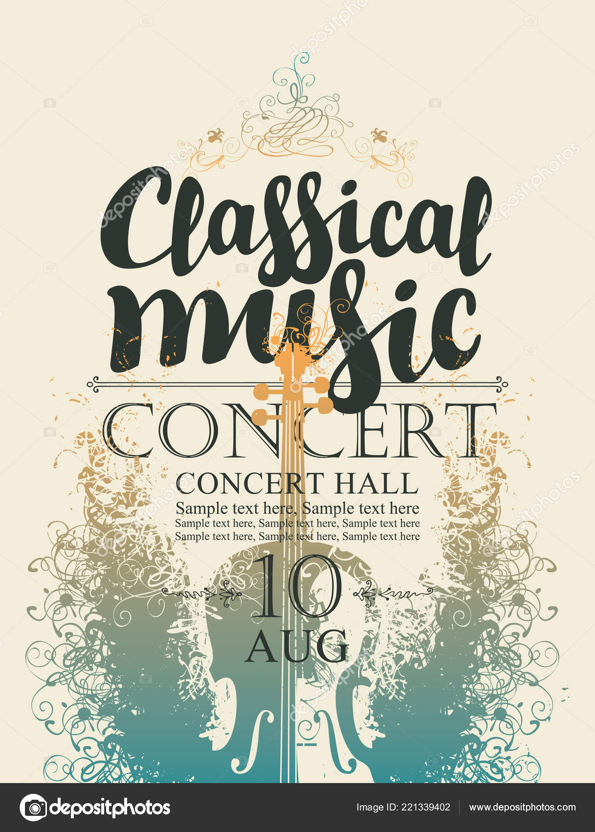 Classical Music Poster Backgrounds