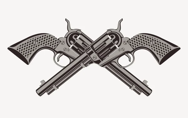 Crossed Revolvers Meaning