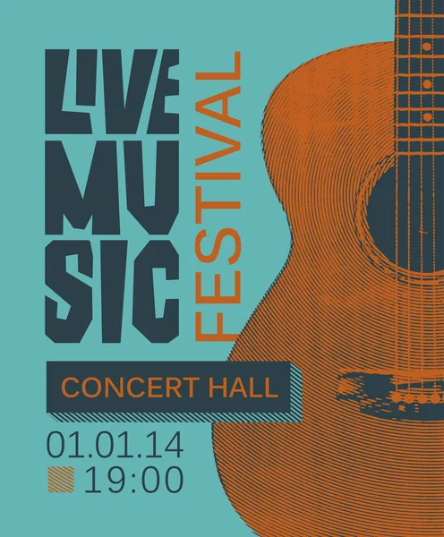 8,765 Live music poster Vector Images | Depositphotos