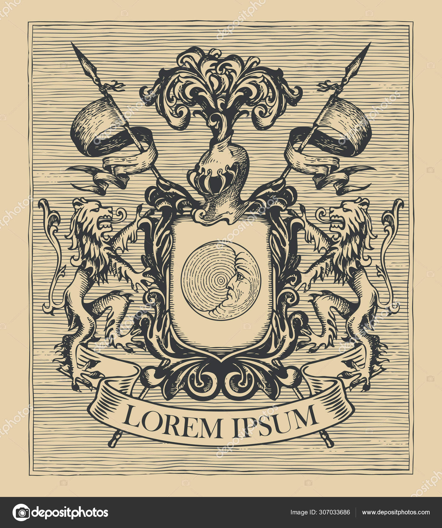 Medieval Heraldry Coat Of Arms