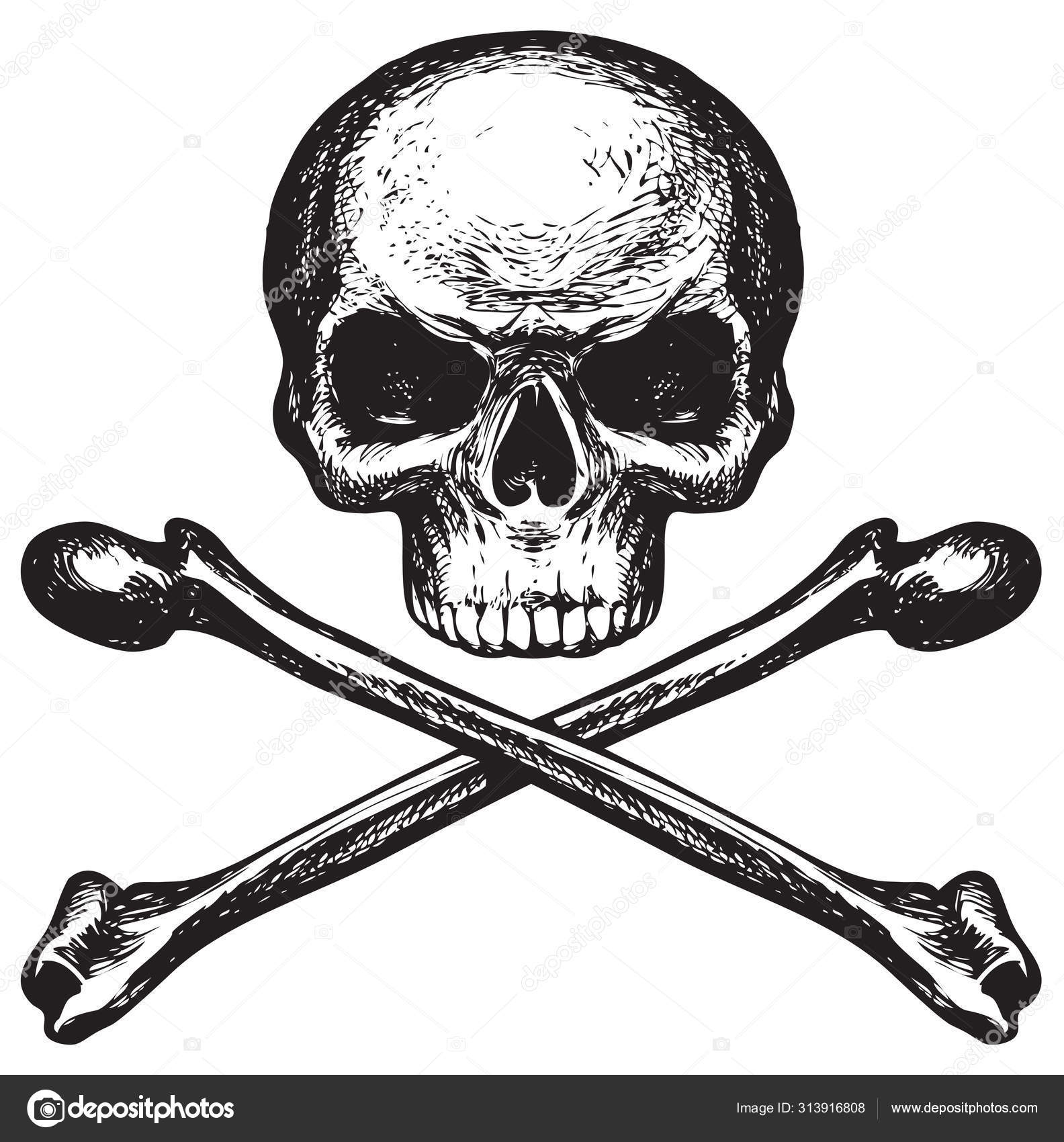 Danger Sign Skull And Crossbones