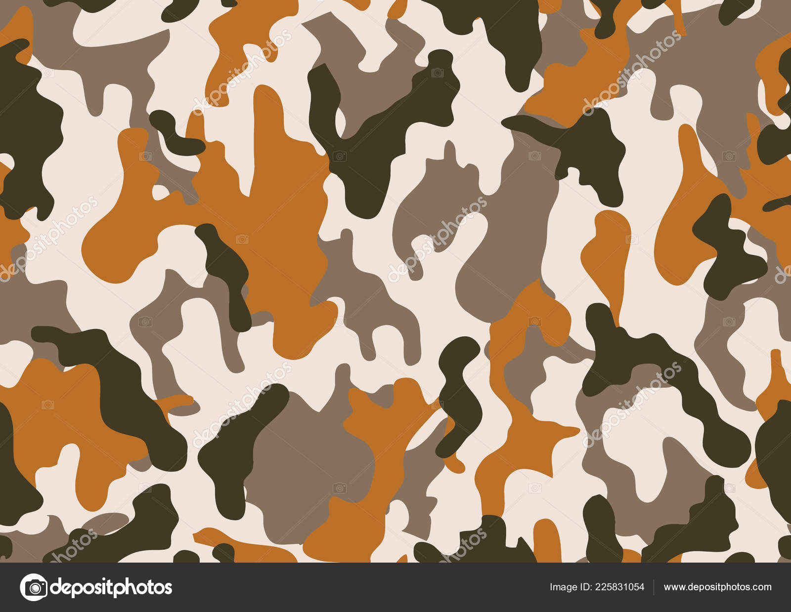 Hunting Camo Print Background