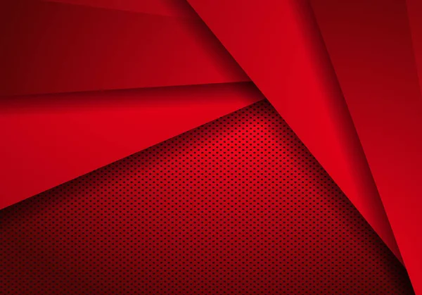 Red Modern Technology Design Background with dots Texture. Metal Stock ...