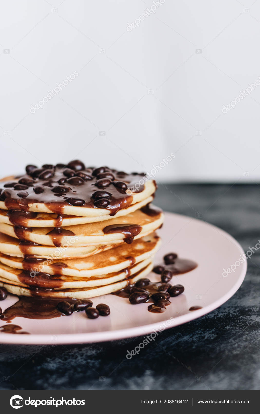 Stack Delicious Homemade Pancakes Sauce Stock Photo by ©anna_georgievna ...