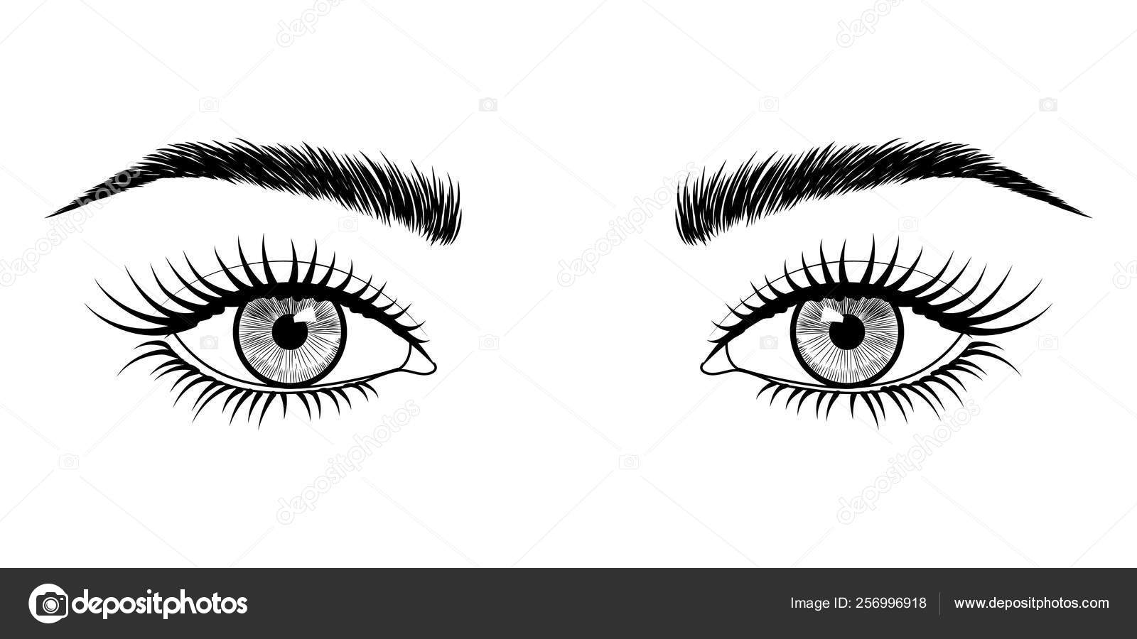 Blick Augen Clipart