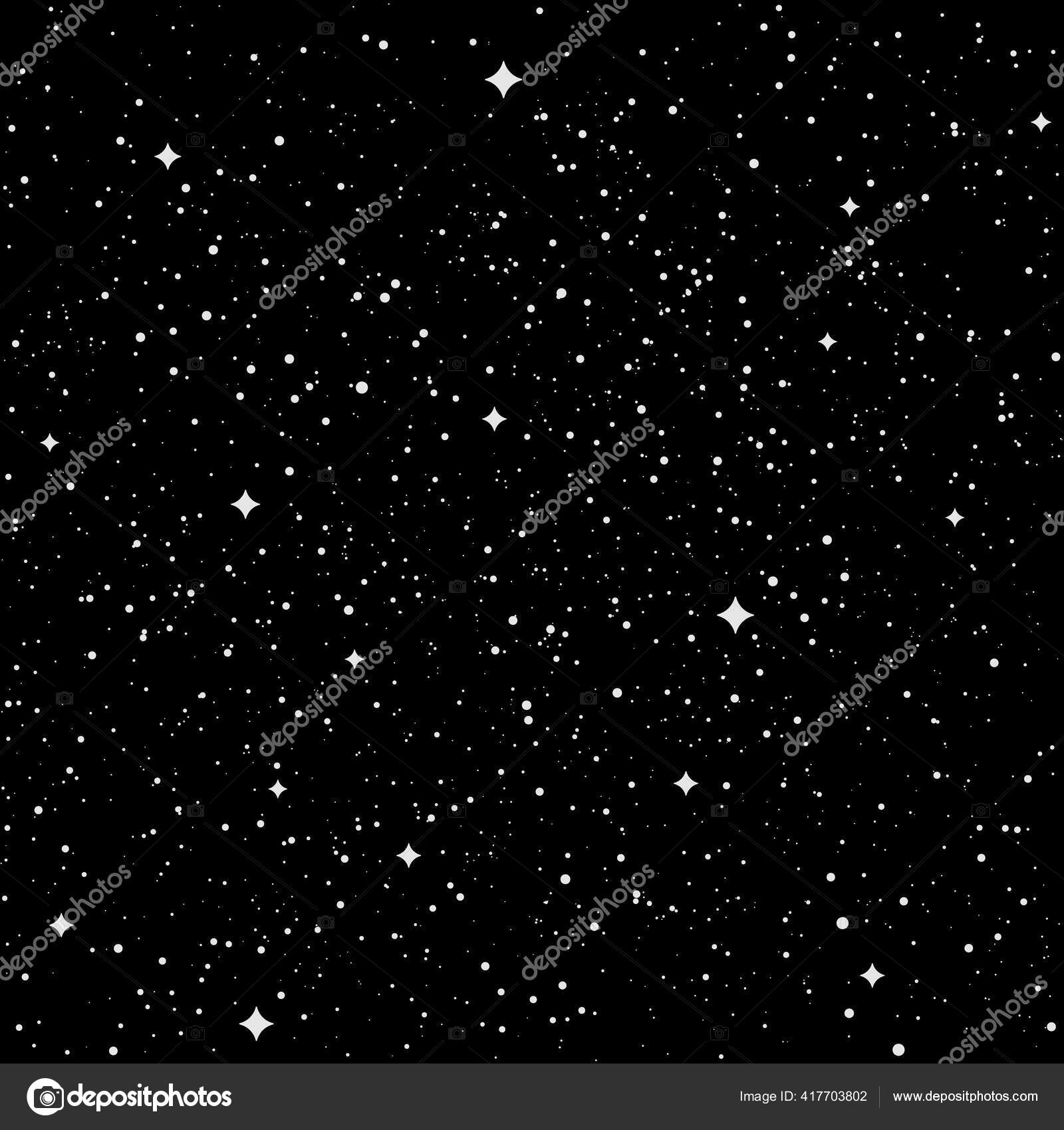 Space Stars Texture Cosmos Background Flat Design Dark Universe ...