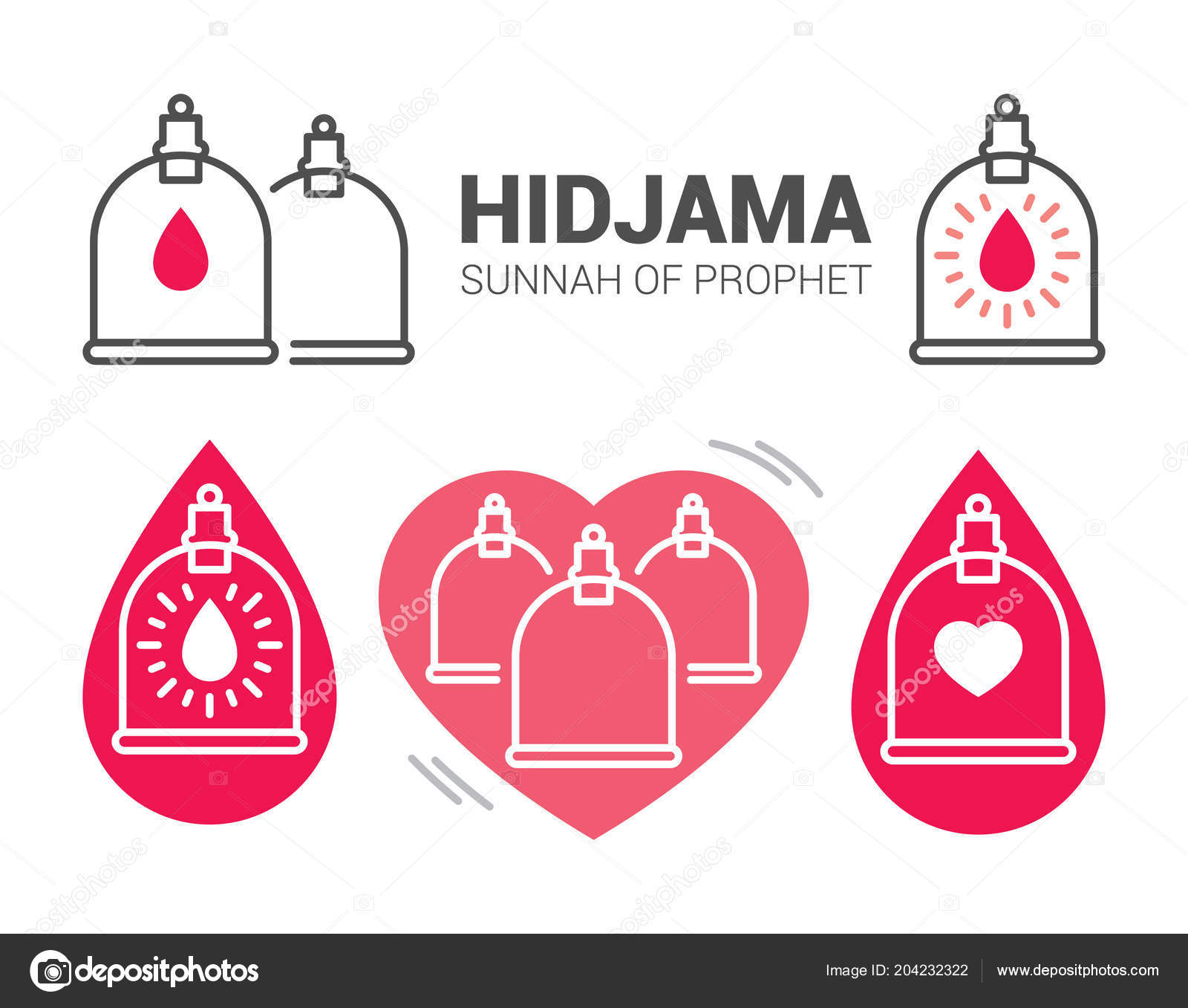 Logo Person Who Does Bloodletting Stock Vector Image by ©mart_design ...