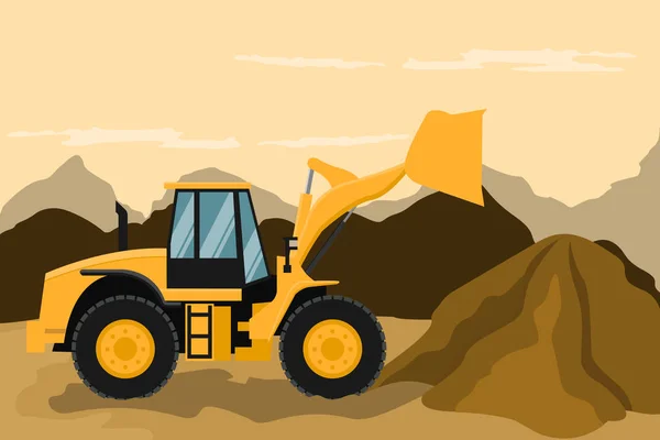 Front end loader Vector Art Stock Images | Depositphotos