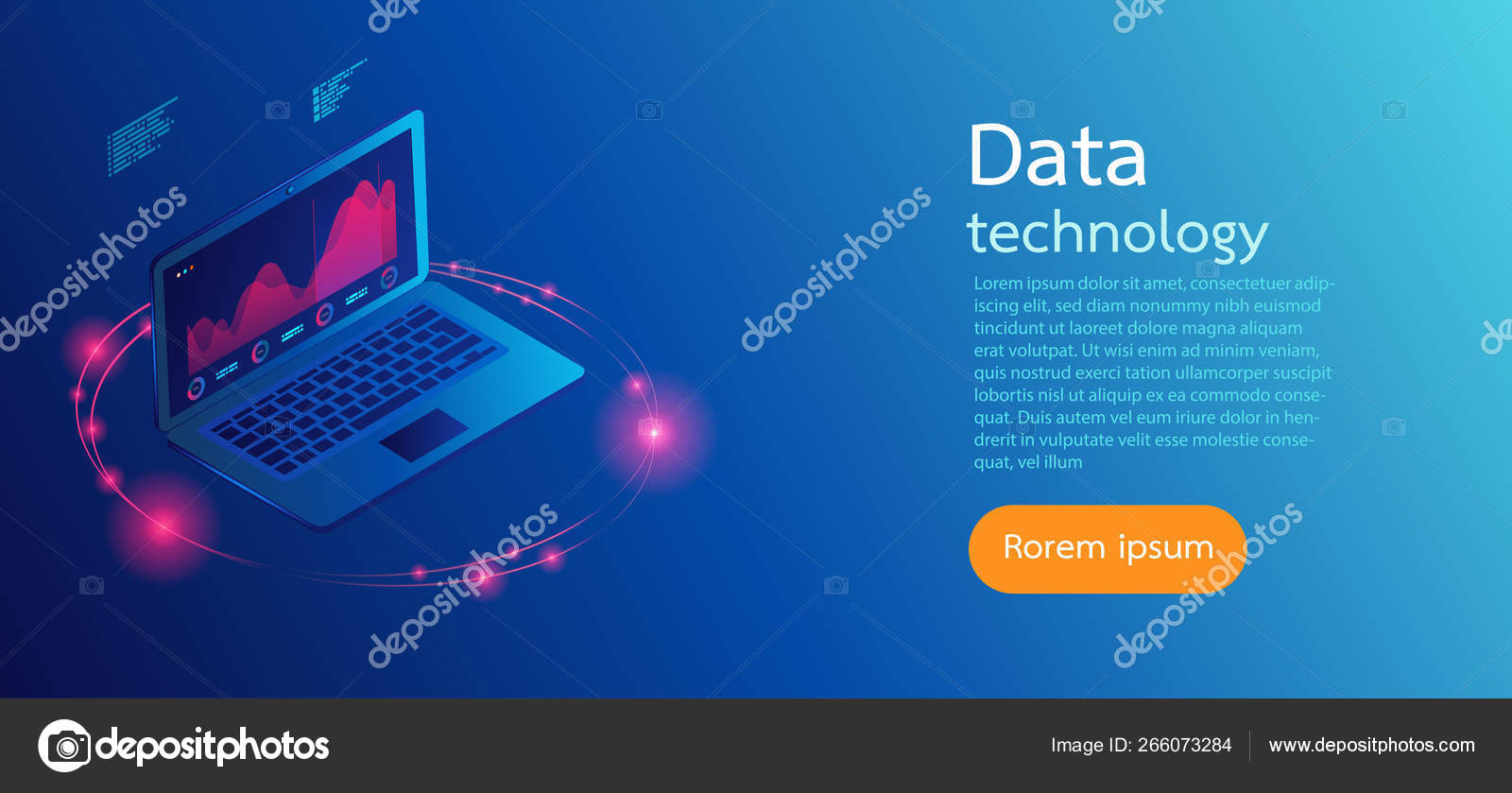 Computer screens modern infographic. Computer, laptop, smartphon Stock ...
