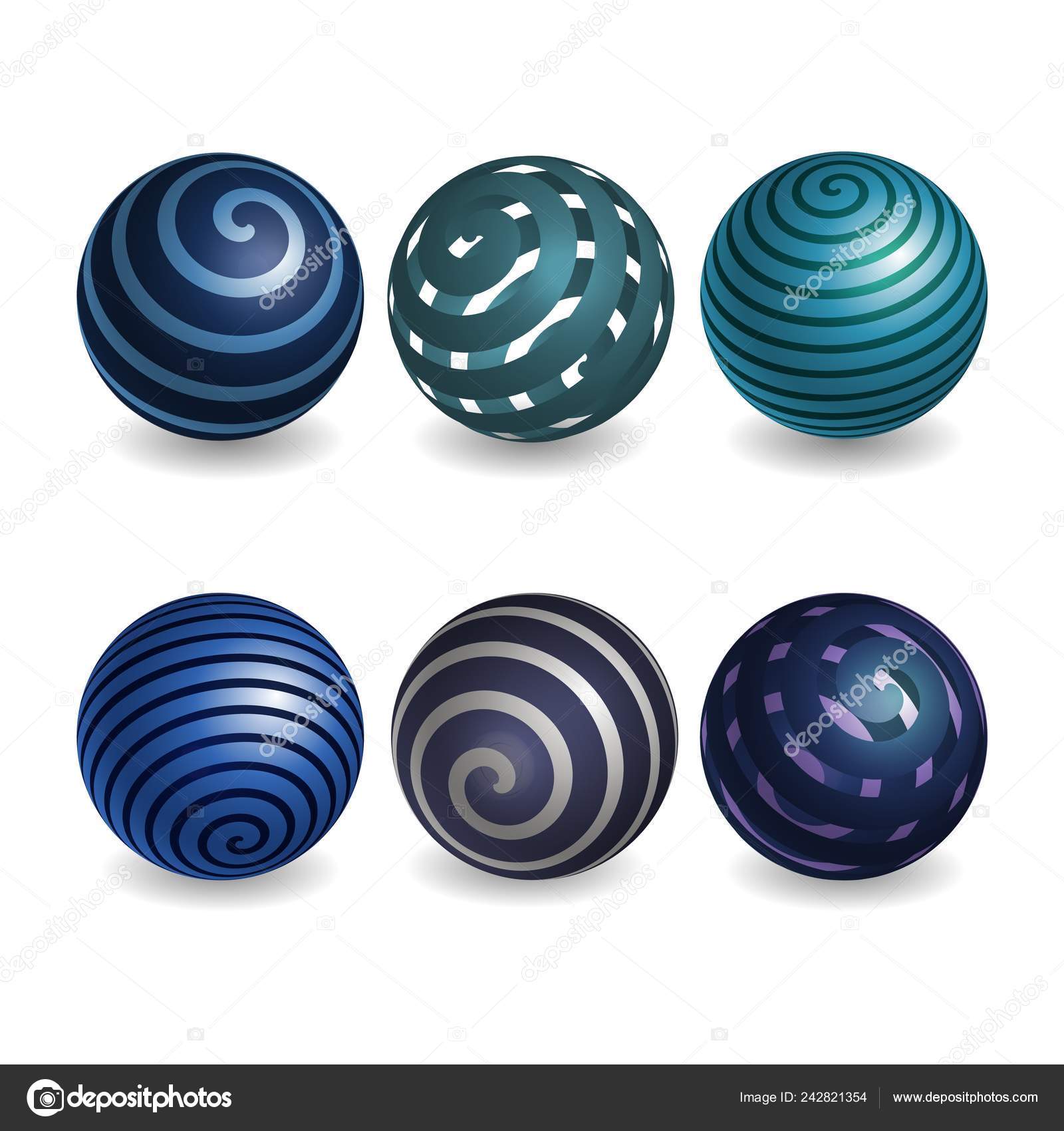 Realistic sphere isolated Stock Vector by ©ZYuliya 242821354