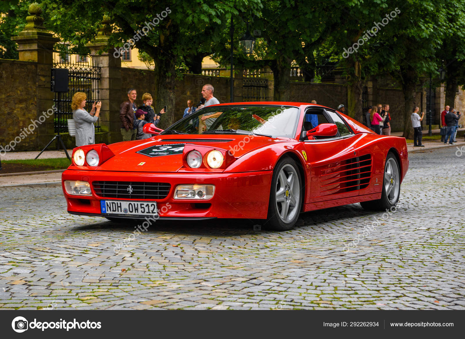 Ferrari Testarossa Rojo