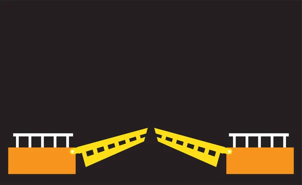 Bridge open Vector Images | Depositphotos